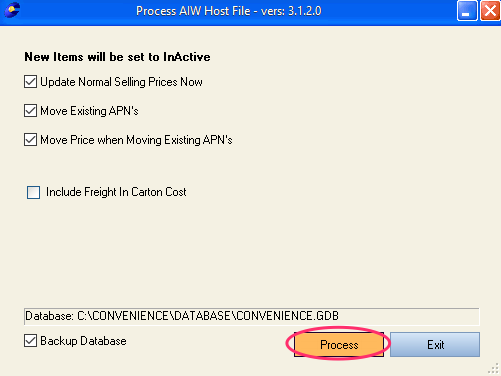 Convenience Host Processing - ABCis